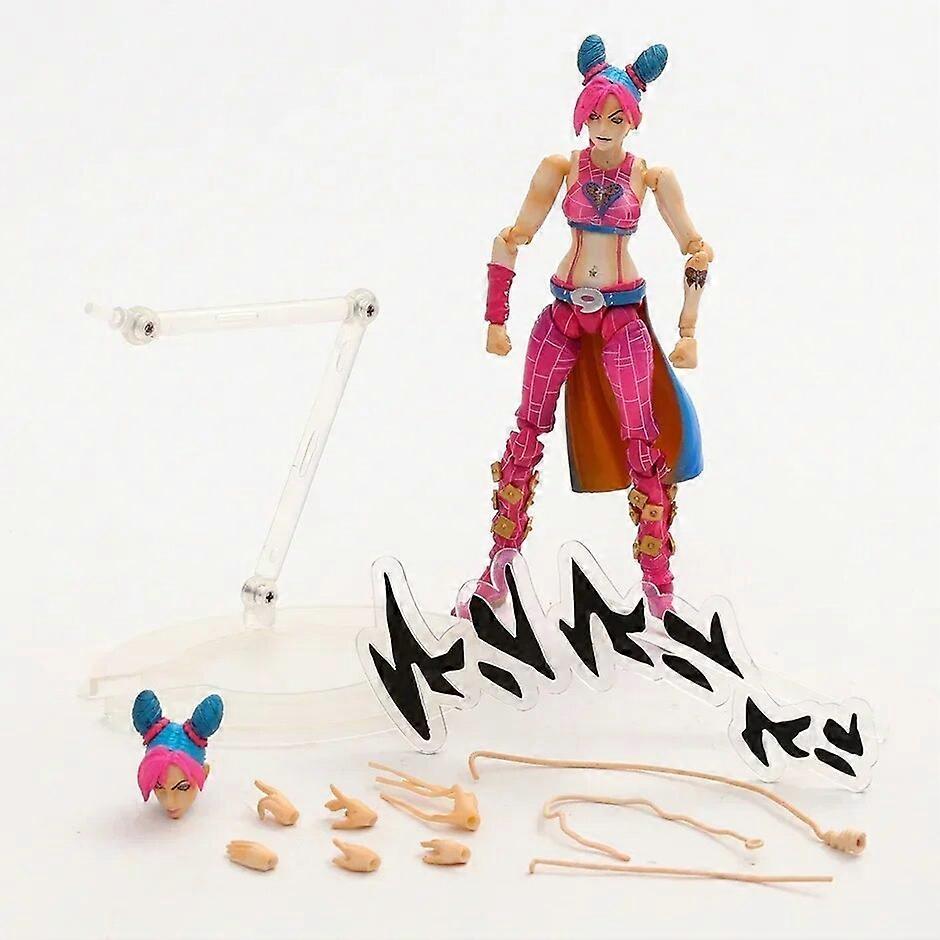 JoJo's Bizarre Adventure Jolyne Cujoh Third Super Action Figure Model ...