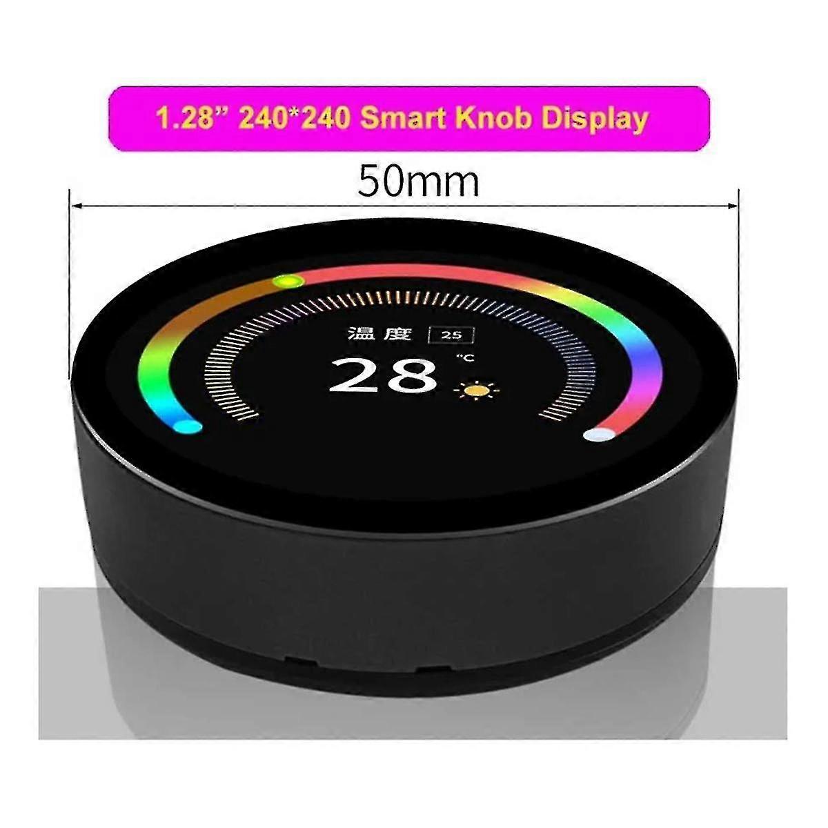 1.28 Inch 240x240 Round Circular Rotary Knob Ips Serial Uart Ui Lcd Module Panel Display Screen ...