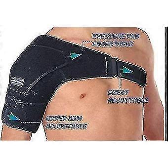 Magnetic Shoulder Brace, Compression Support Wrap Belt, Adjustable ...