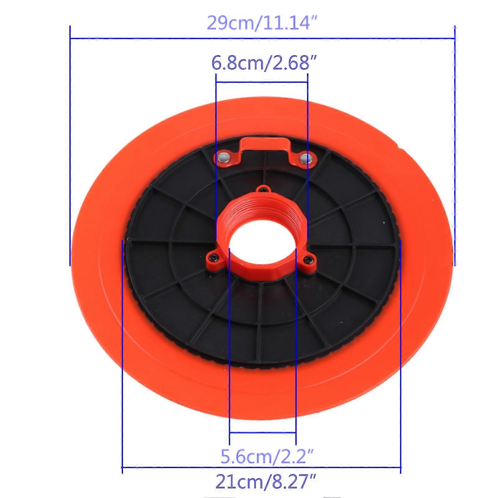 Grease Gun Oil Suction Pan Outer Inner Dia 24cm/9.45' For 400/600/800 ...