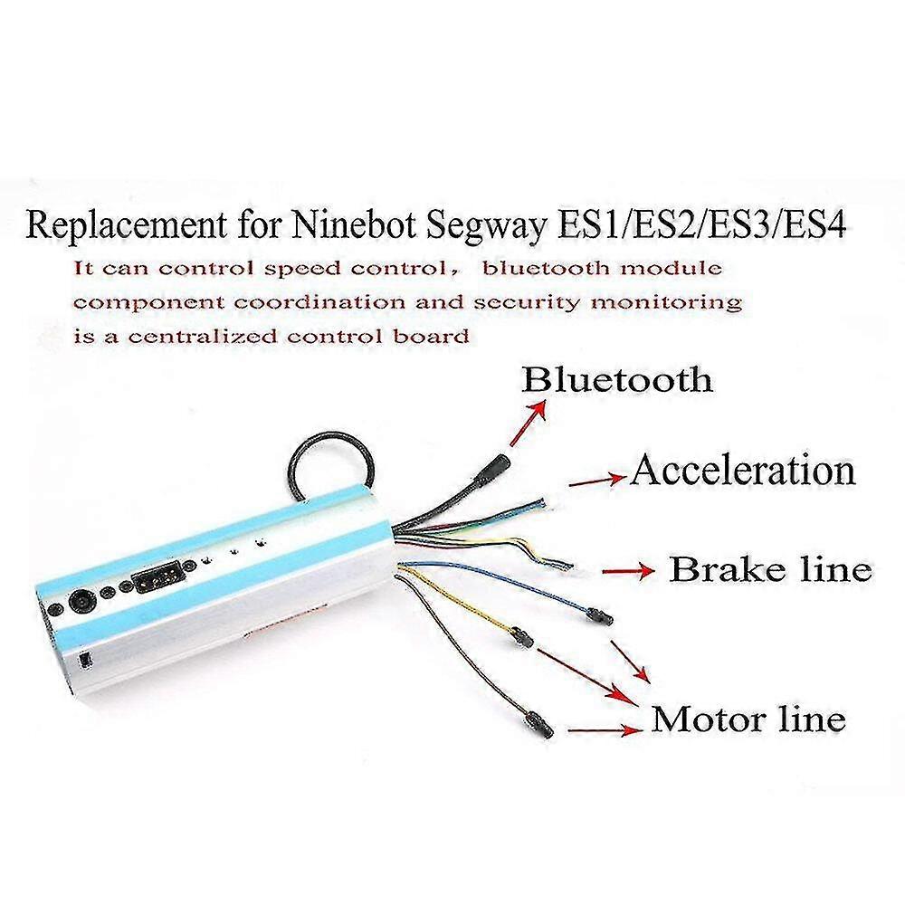 Replacement For Ninebot Segway Es1/es2/es3/es4 Scooter Activated Bluetooth Dashboard Control ...