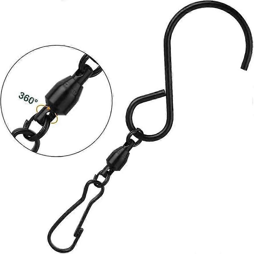 2024,swivel Hook Clips, 10 Pack Rotating Stainless Steel S-hooks Swivel ...