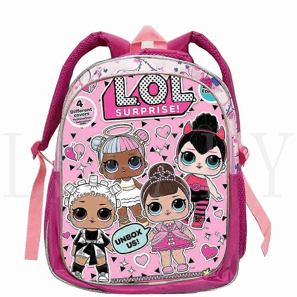 New Children's Bag Backpack Kindergarten Schoolbag LOL Surprise ...