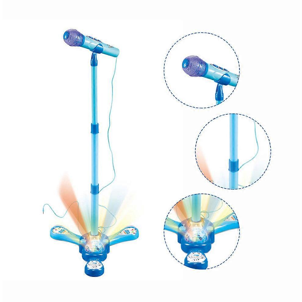 Kids Karaoke Stand Microphone Toy, Adjustable Standing Microphone ...
