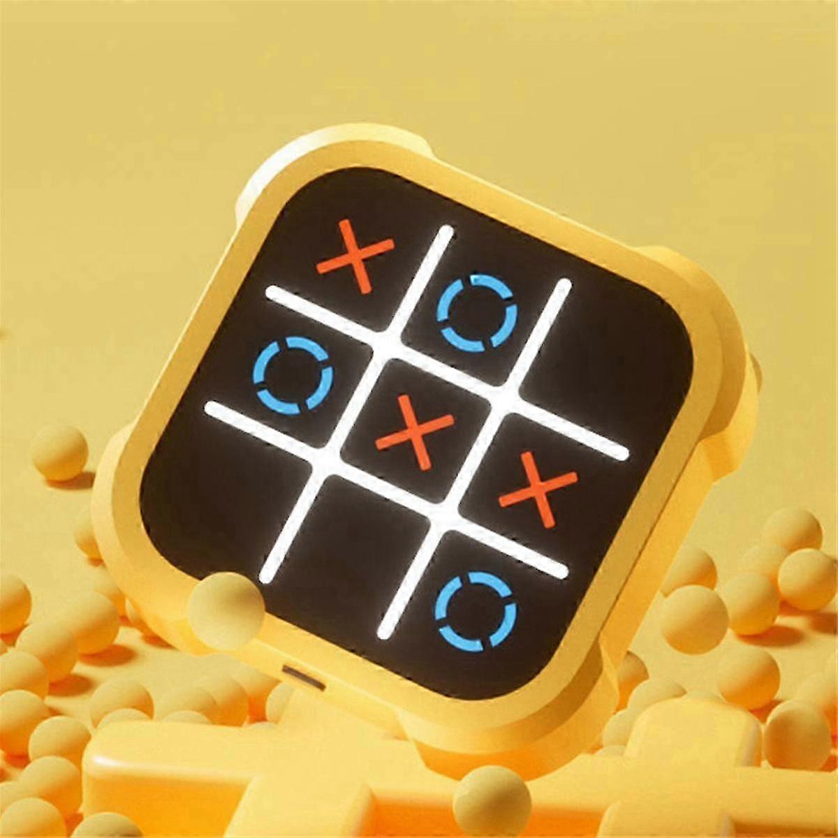 Tictac-toe Puzzle Fun Game Children Improve Focus Education Thinking ...