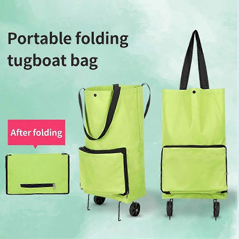 Reusable Foldable Shopping Bags Folding Trolley Bag High Capacity ...