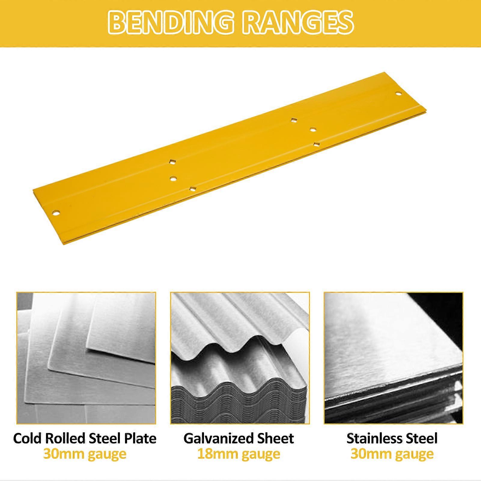 CYDT 18 Inch Metal Bender Hand Tool Sheet Metal Folding Tool For Duct ...
