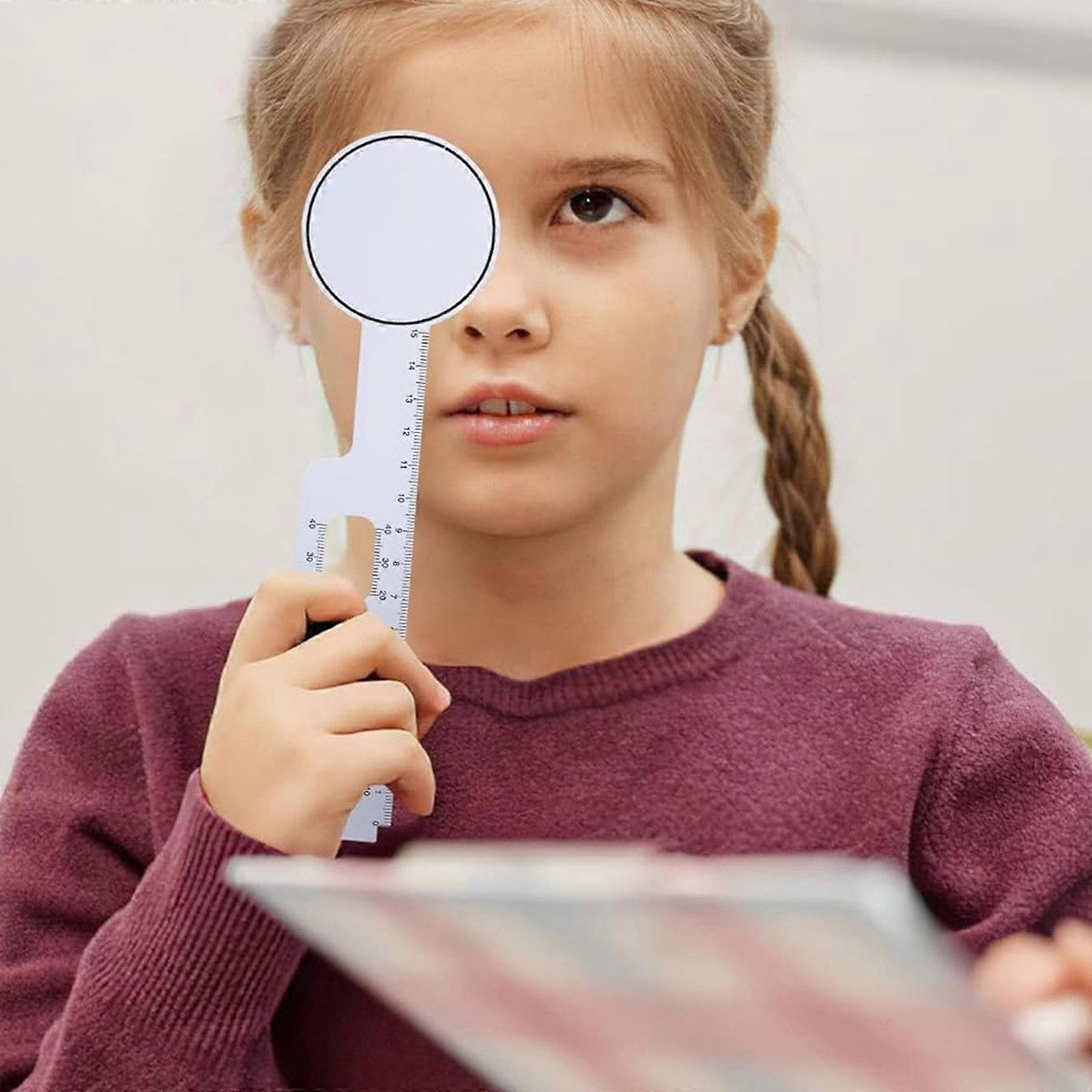 Eye Chart PD Ruler Eye Occluder Eye Chart for Test and PD Measurement ...