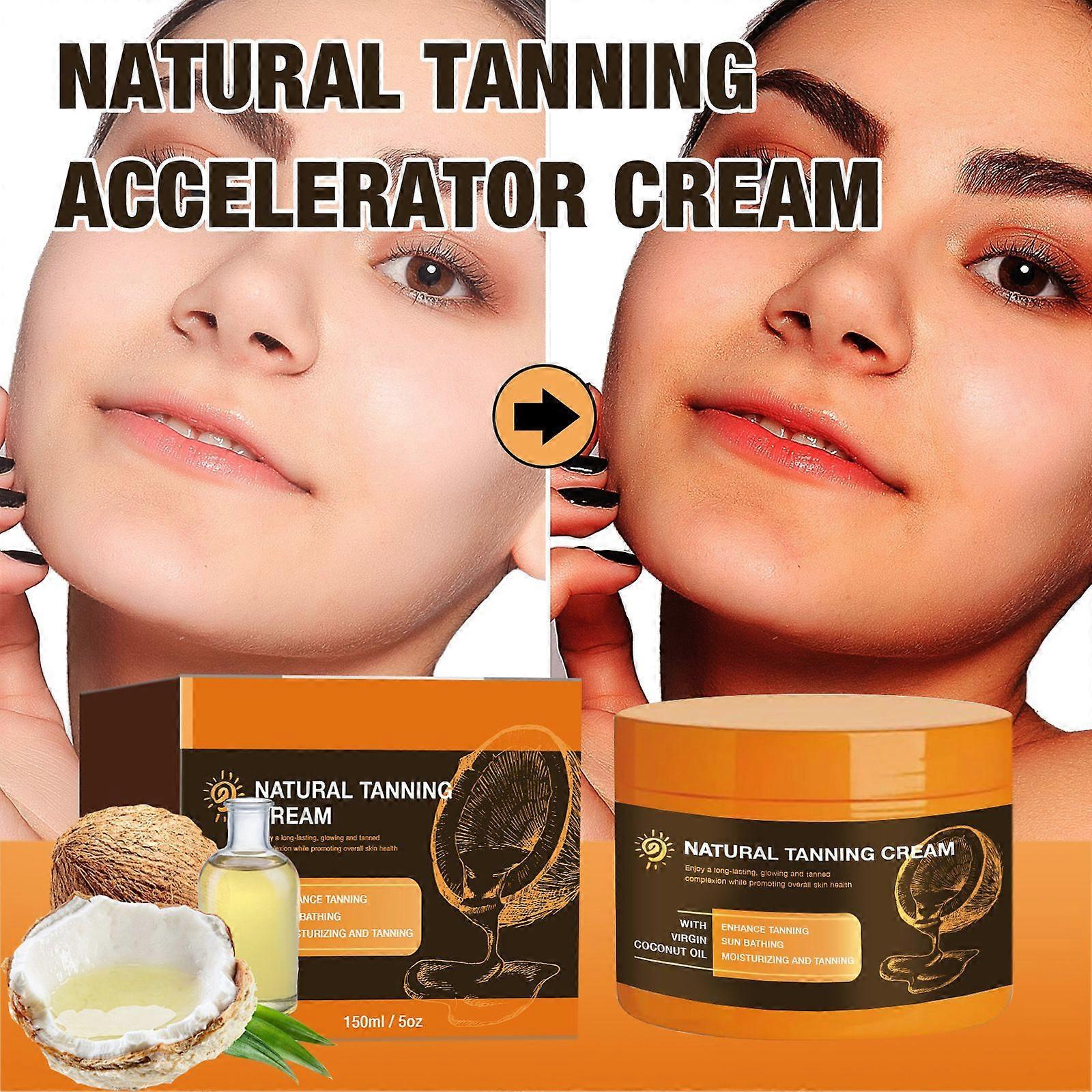 Natural Tanning Accelerator Cream,Sunbed Tanning Accelerator,Tan ...