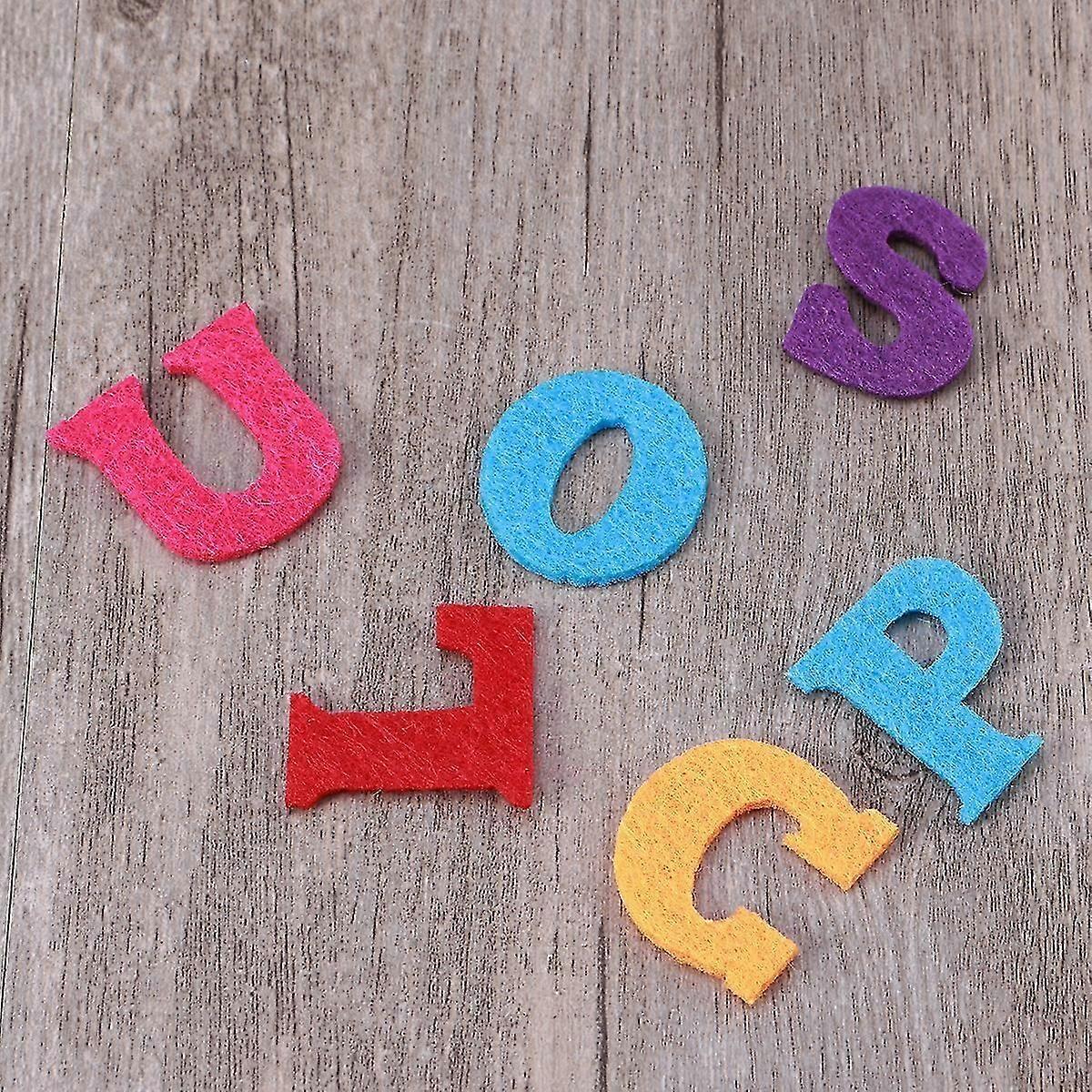 50pcs Felt Alphabet Letters Non-woven Fabric ABCs for DIY Craft Kids ...