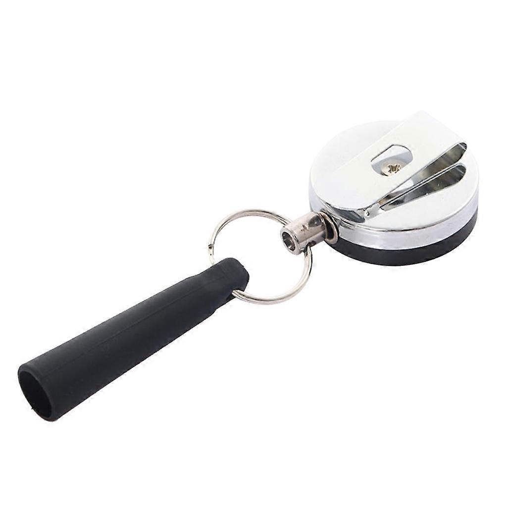 Secure Key Reel with Retractable Wire for Pens And Keys | Fruugo UK