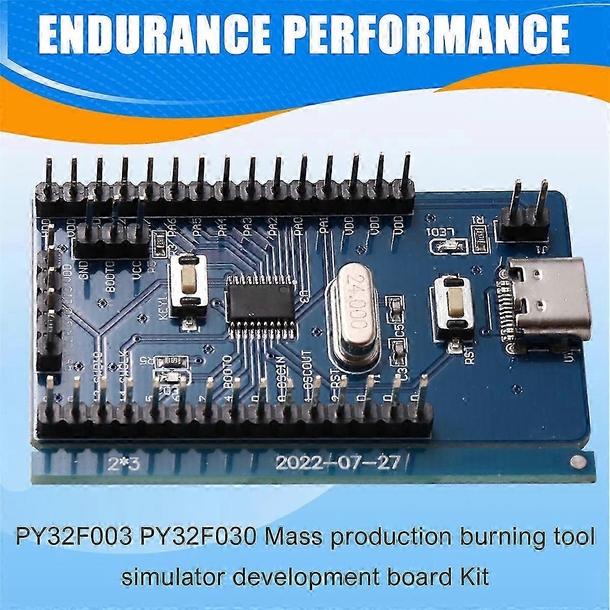PUYA Offline Programmer MCU Burner with PY32F003 Development Board and Onboard PY32F003F18P6 MCU ...
