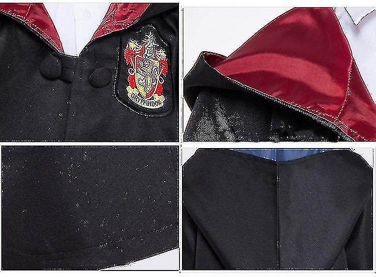 7stk/sæt til Harry Potter Magic Wizard Fancy Kjole Cape Cloak Hogwarts ...