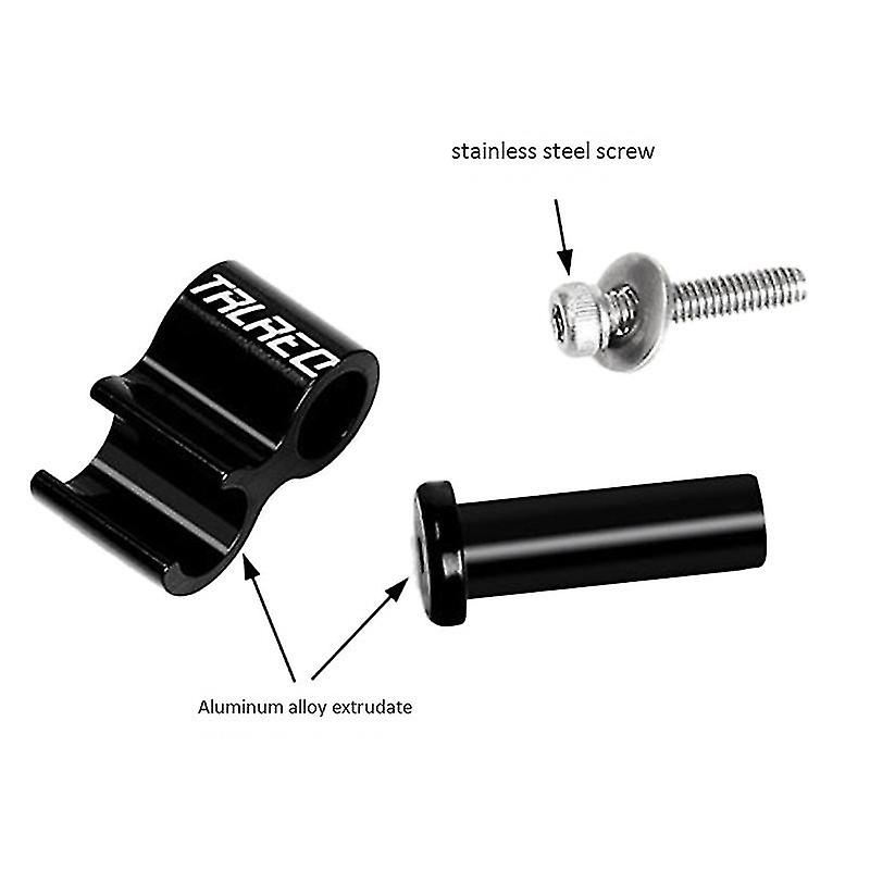 6pcs Black Bicycle Cable Guide Hydraulic Brake Line Holder Hose Wire ...