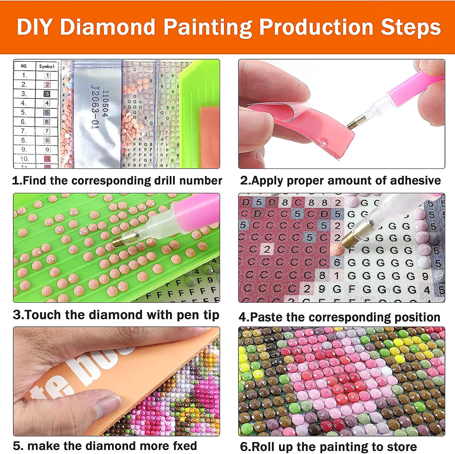 5d Diamond Painting Woman Girl, Paint With Diamonds Diy Diamond Art ...