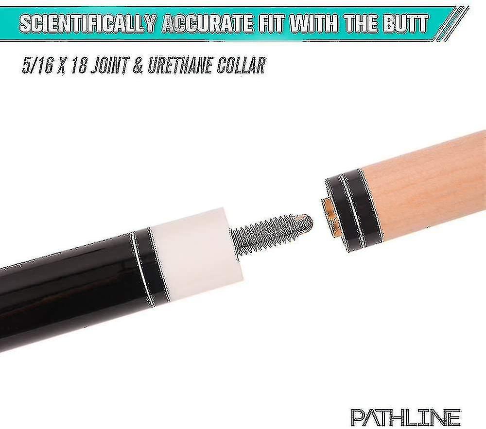 Pool Cues - 58" Canadian Maple Professional Pool Cues (4 Colors, 18 oz ...