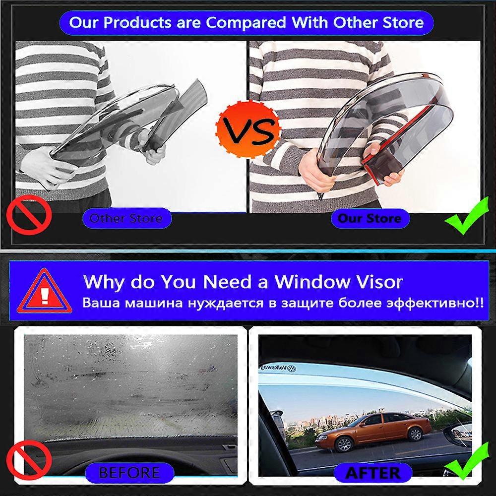 For Subaru Outback Legacy Bt 2020 2021 2022 2023 2024 Window Visor Rain ...