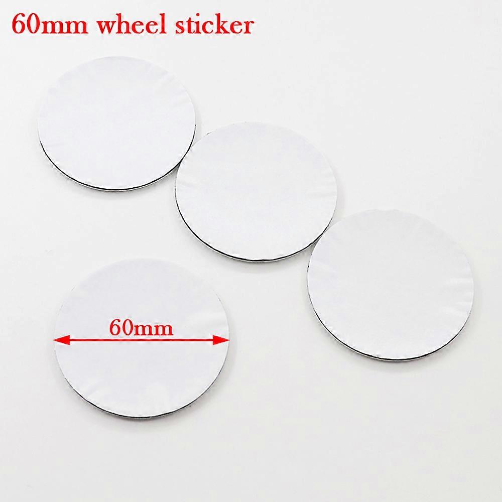 4pcs 56mm 60mm Aluminum GENESIS Logo Car Wheel Center Hub Sticker Rim ...
