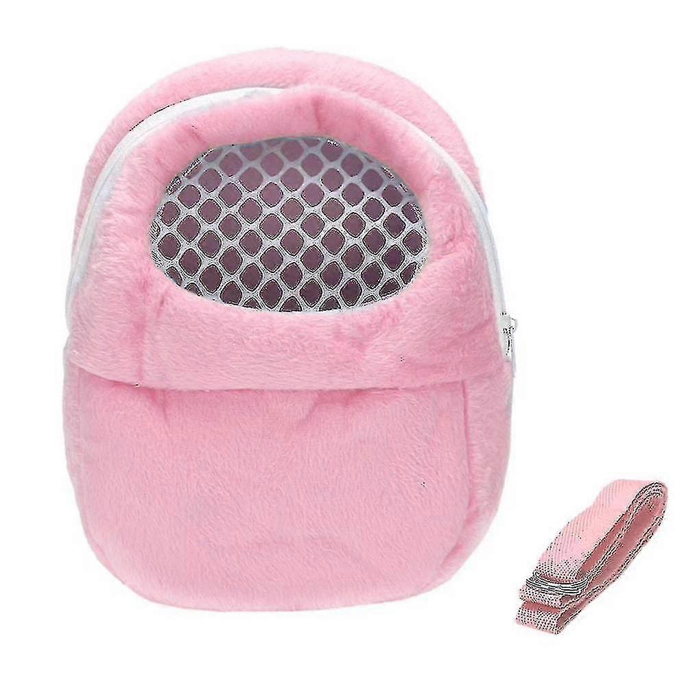 Small Pet Backpack Rabbit Cage Hamster Chinchilla Portable Travel Warm ...