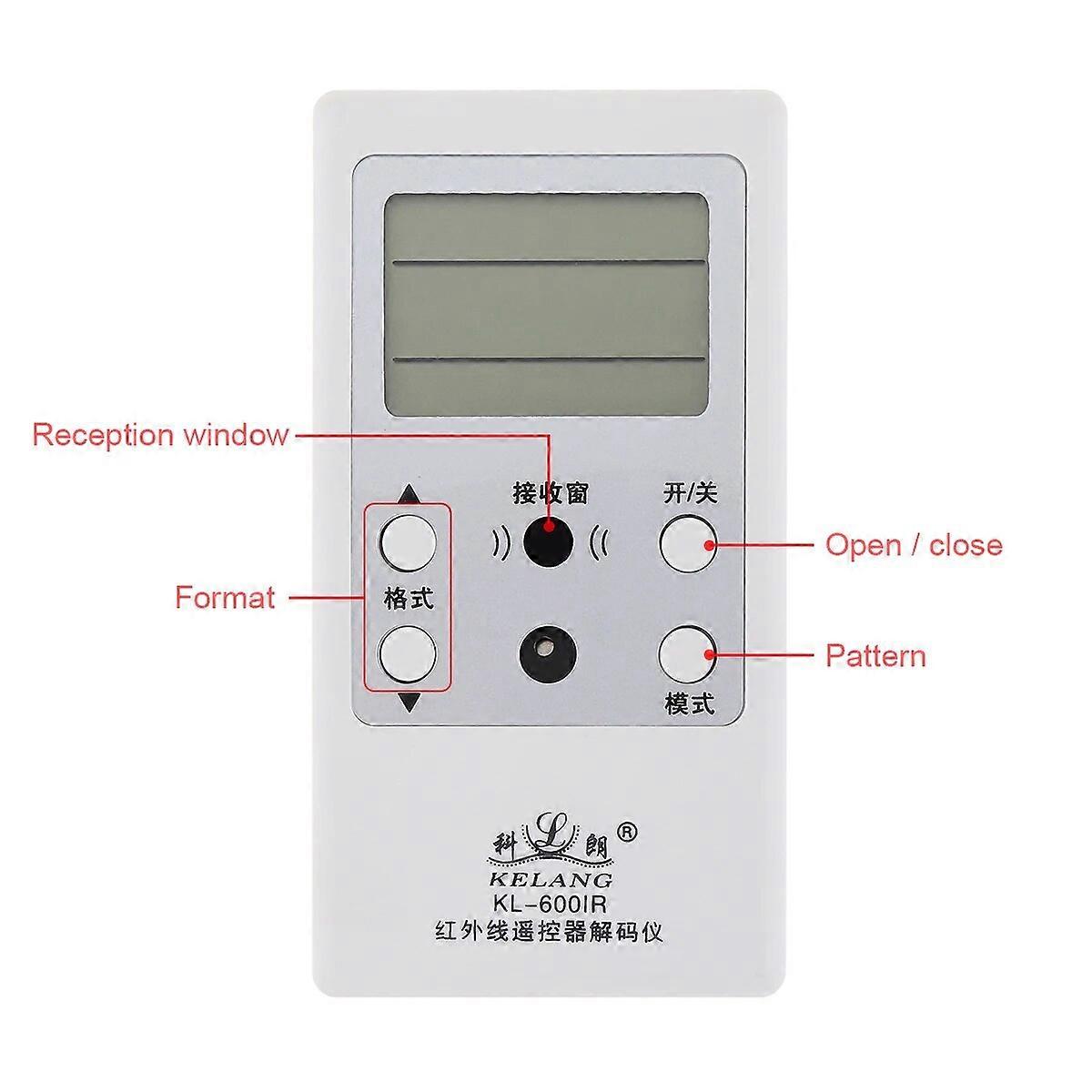 Kelang KL-600 IR Infrared Remote Control Decoder with Display and 10M Long Remote Control ...