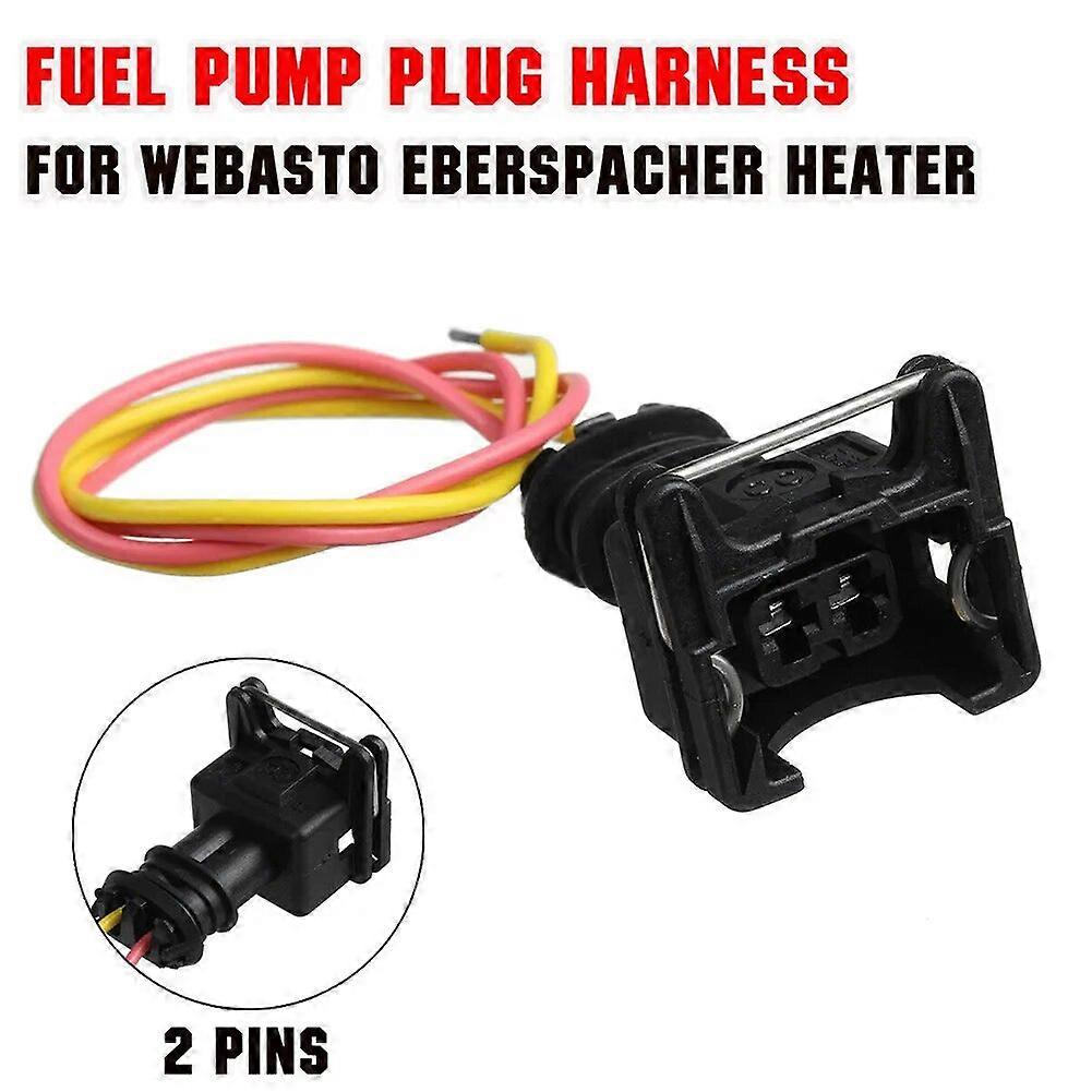 Plastic+Copper Fuel Pump Harness 2 Pin Fuel Pump Plug Wire Harness ...