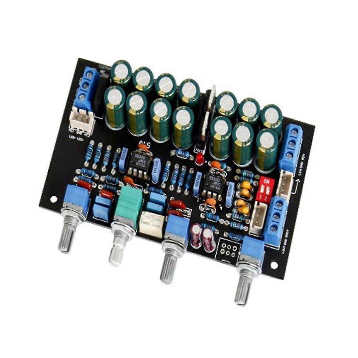 Convenient Multifunctional Pre-Amplifier Tone Board Preamp Volume Tone ...