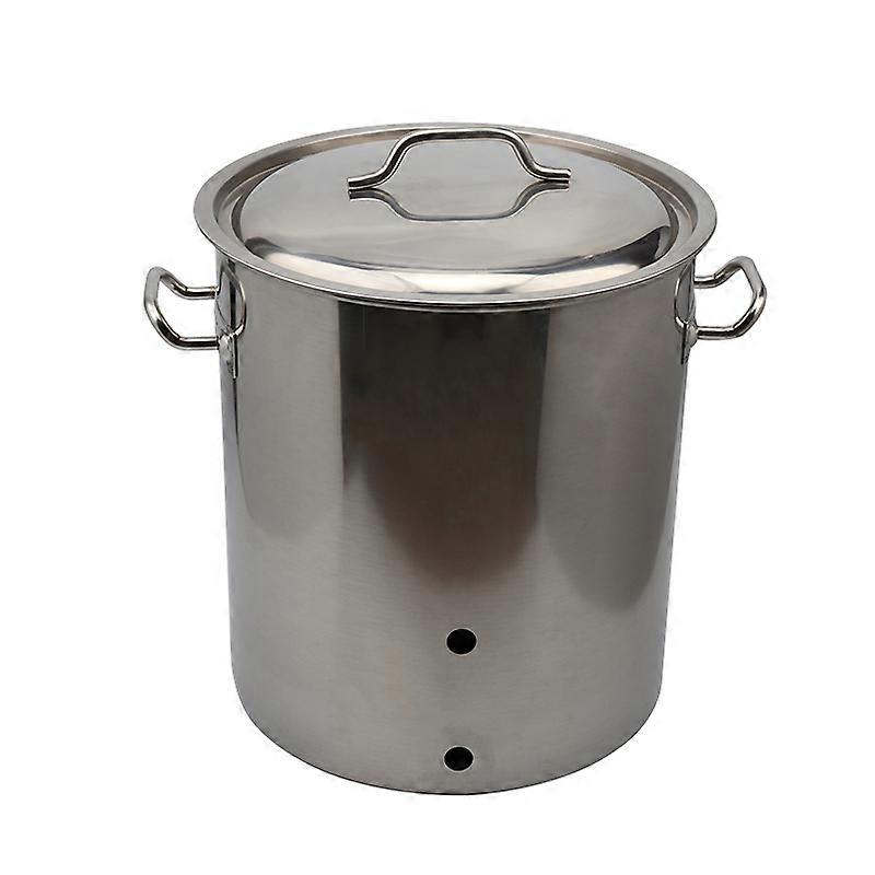 Stainless Steel 40L Beer Kettle Home Brewing Pot with Weldless ...