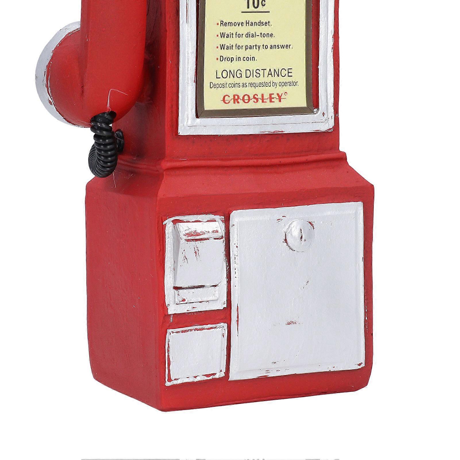 Vintage Wall Mounted Telephone Ornament Innovative Lifelike Wall ...