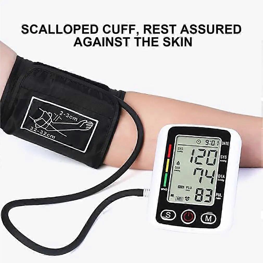 Medical Digital Arm BP Blood Pressure Monitor Tensiometer Tonometer ...