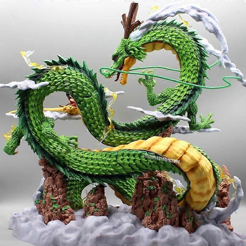 45cm Dragon Ball Z Figure Shenron Son Goku Wish Dragon Action Figure ...