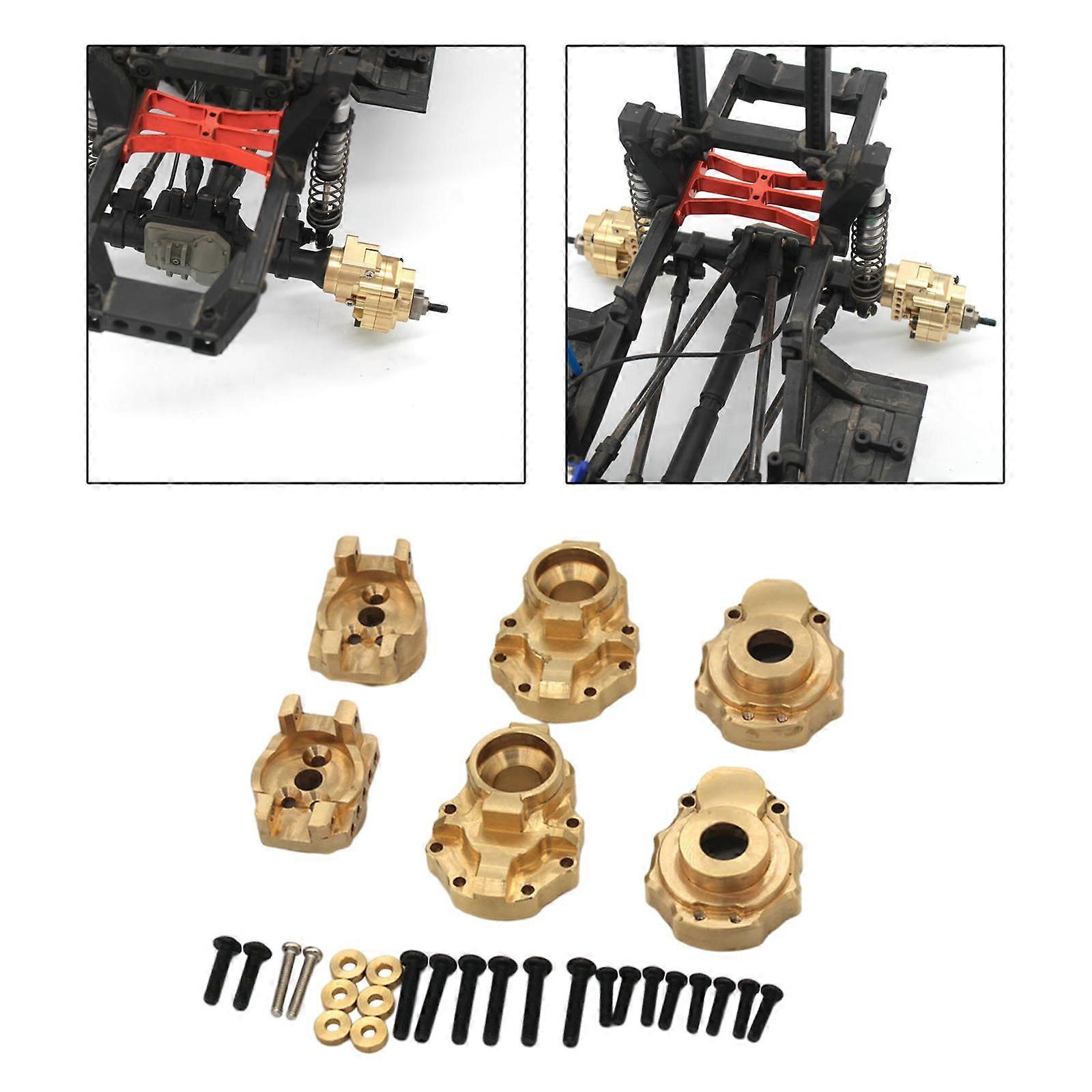 RC Metal Counter Weight Set Upgrade Axle Mount for TRX4 1/10 Scale RC ...