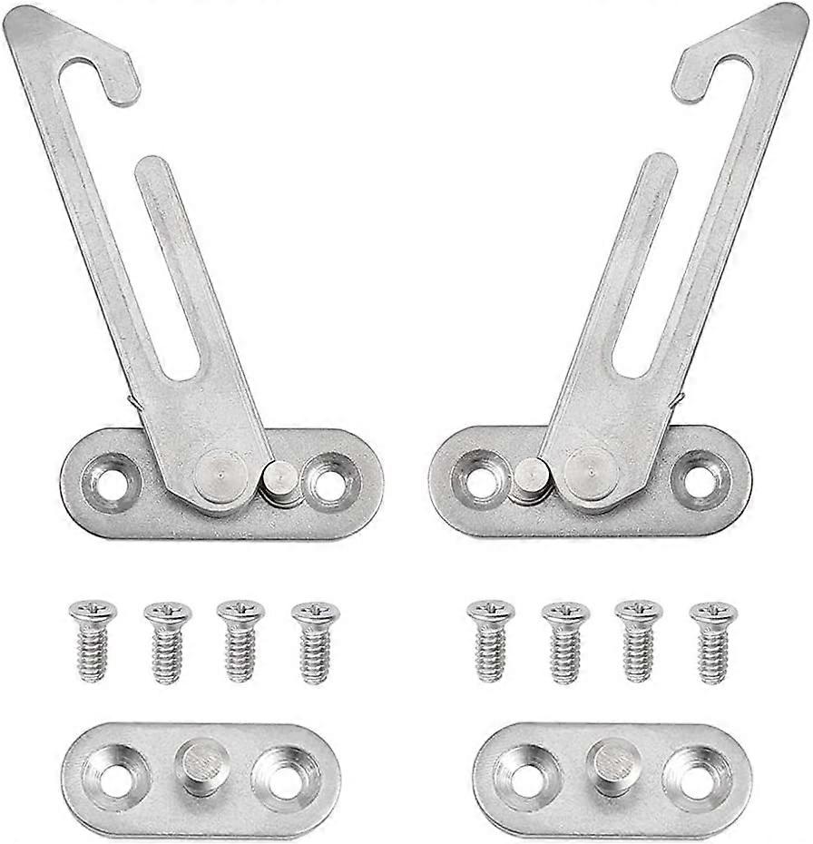2 Pack 304 Stainless Steel UPVC Window Opener with Hooks for Left and ...
