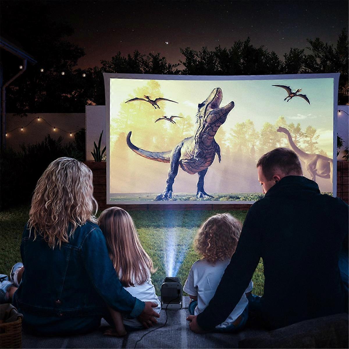 H320 Smart TV Projector Android 13 Wifi6 300 ANSI 180 Flexible BT 5.0 ...