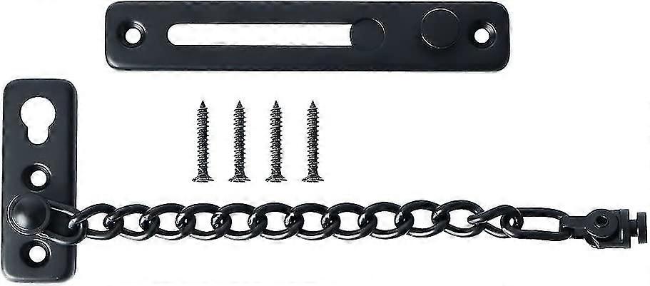 Security Door Chain Narrow Door Limiter Spring Anti-theft Door Lock ...