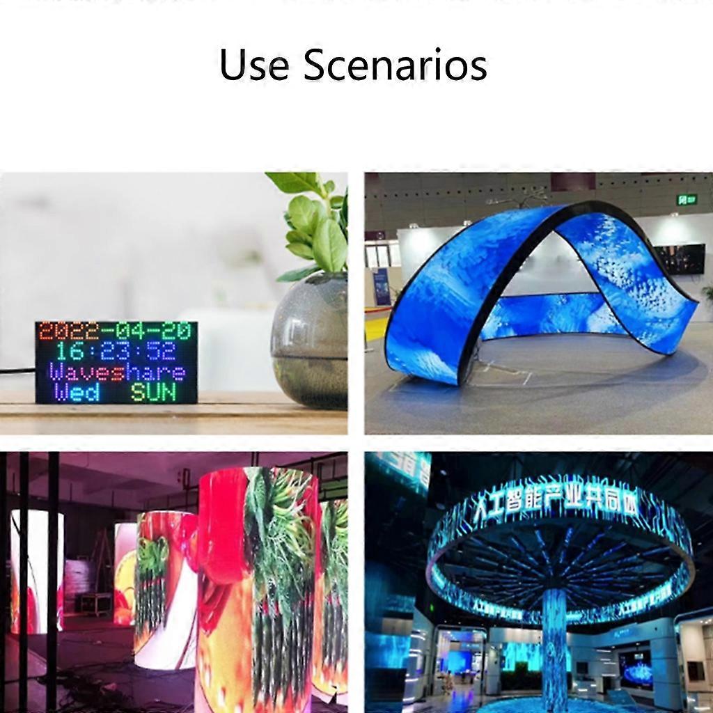 Indoor Full Color LED Display Panel LED Video-Wall Module HUB75,96x48 ...