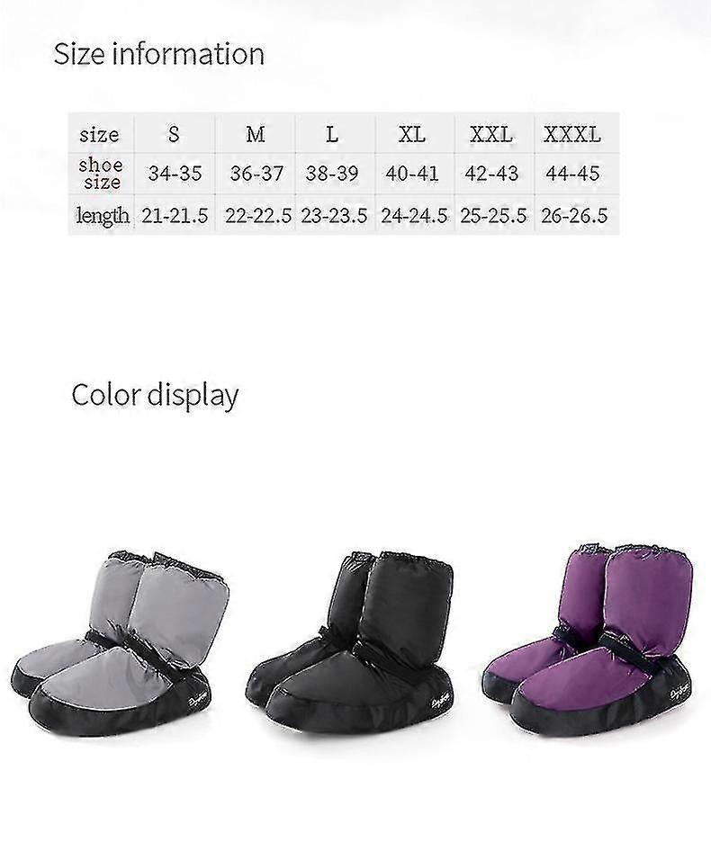 Professional Ballet Warm Up Booties National Dancing Shoes Winter Dance ...