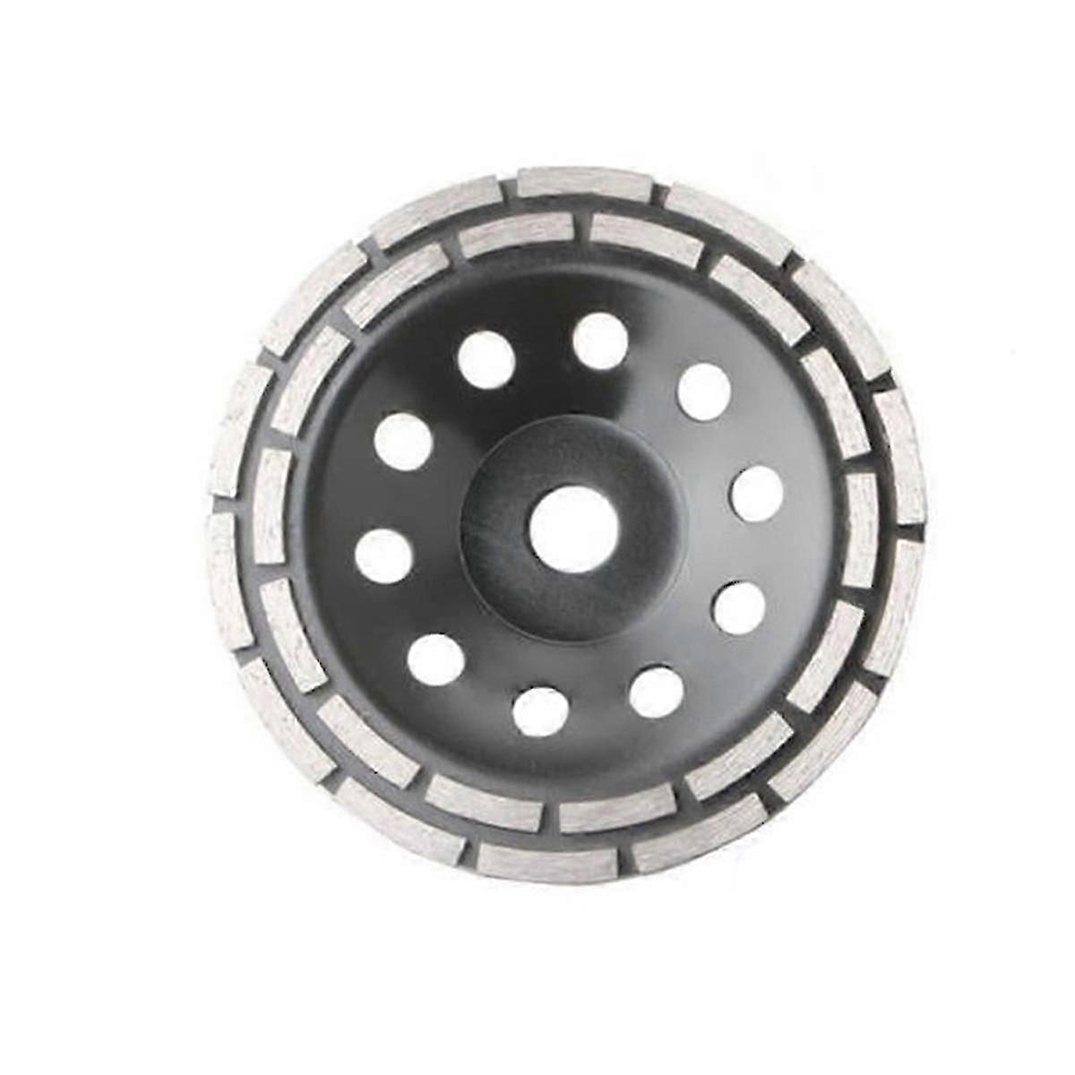 180mm Diamond Double-Row Grinding Wheel Cement Stone Concrete Floor ...