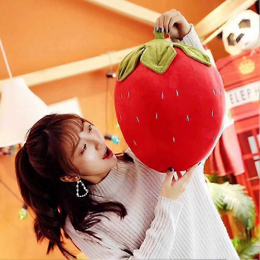 Fruit Plush Pillow Cute Strawberry Plush Toy Cute Strawberry Stuffed ...
