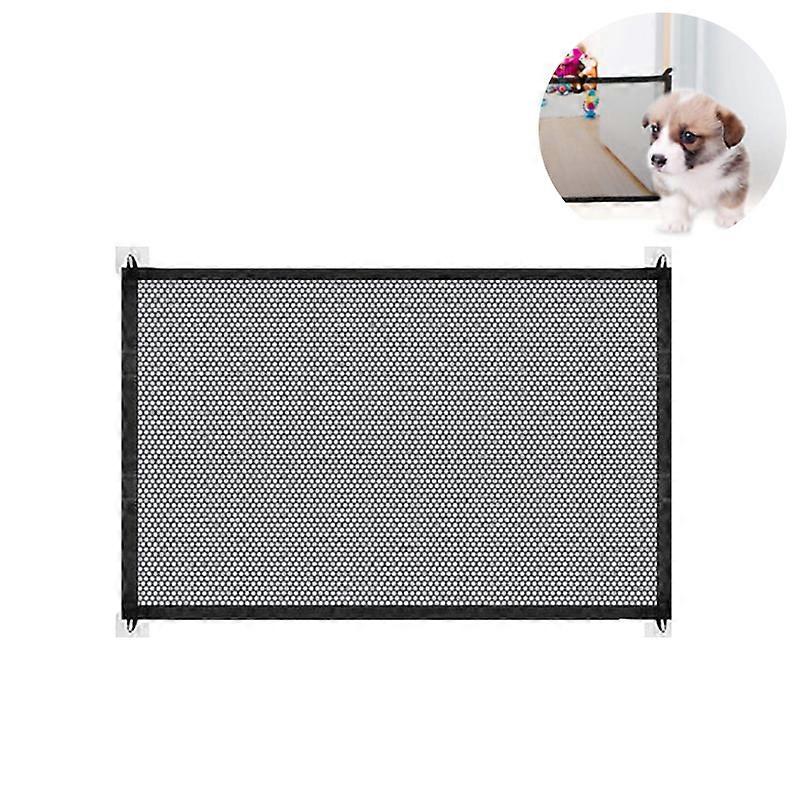 Dog Barriers, Magic Gate Foldable Dog Door Gate and Stair Gate for ...