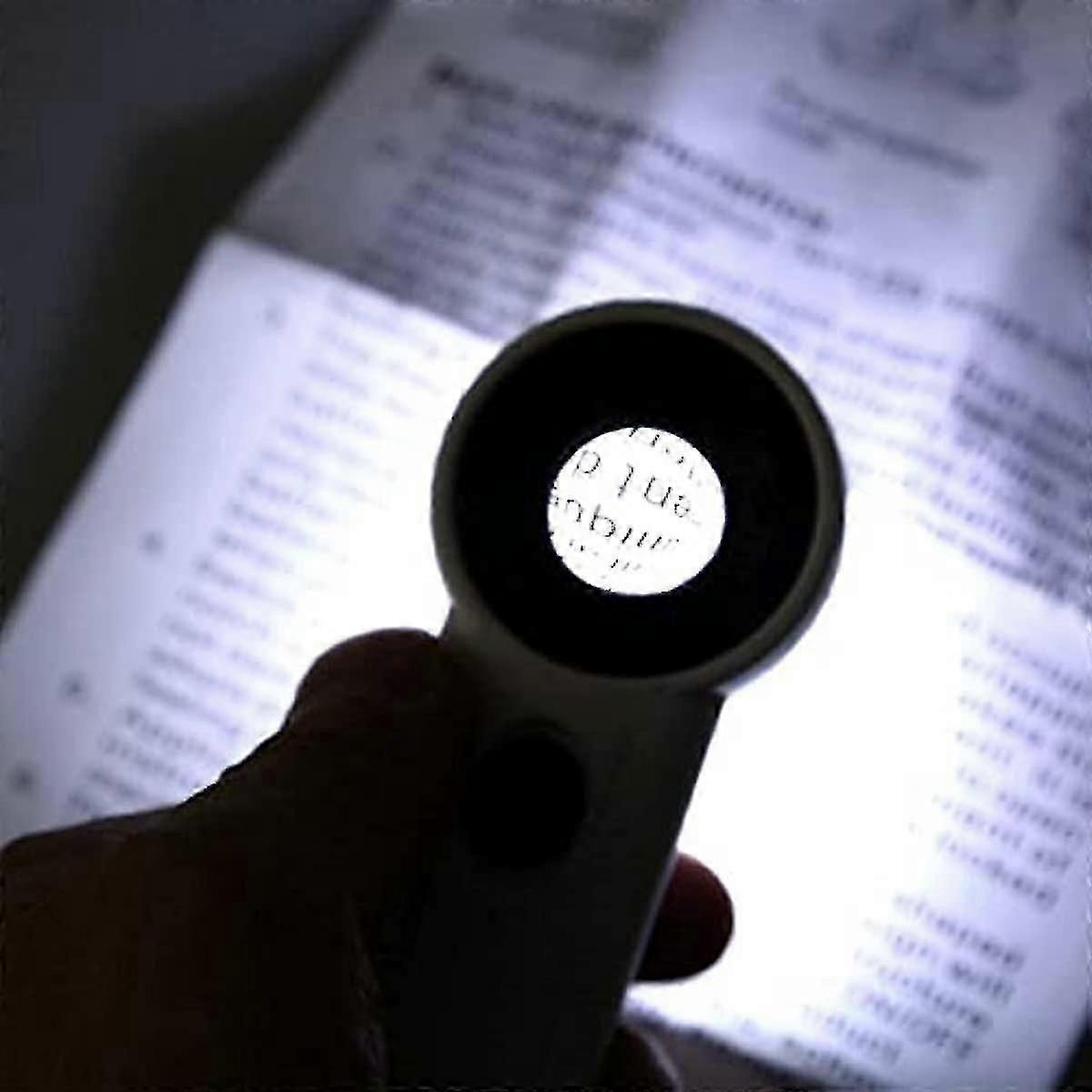 Magnifier 40 X Optical Glass Handheld Magnifier For Iridology Analysis Handheld Large Magnifying ...