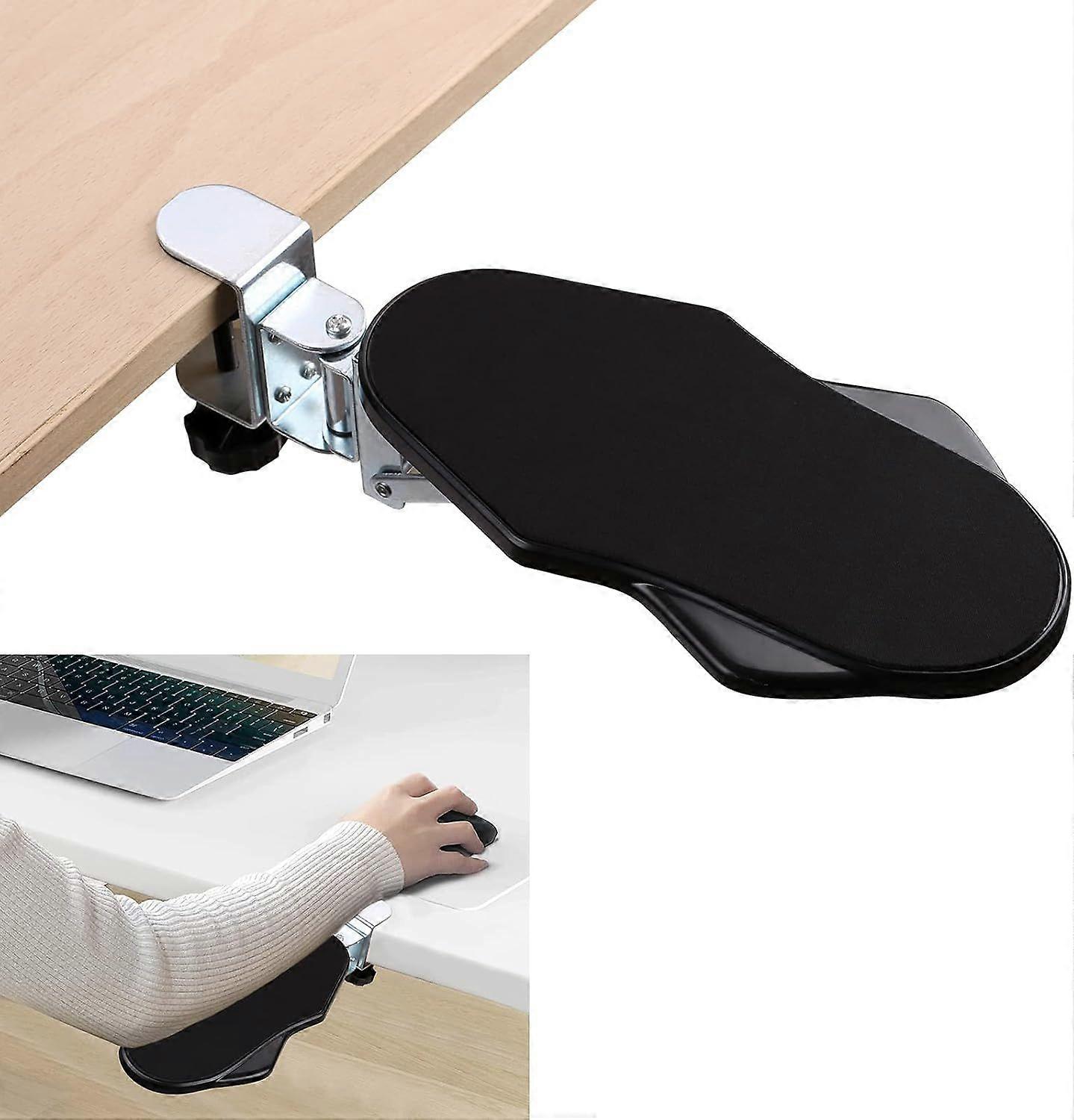 Ergonomic Arm Rest for Desk, 180 Rotatable Wrist Rest Holder, Elbow ...