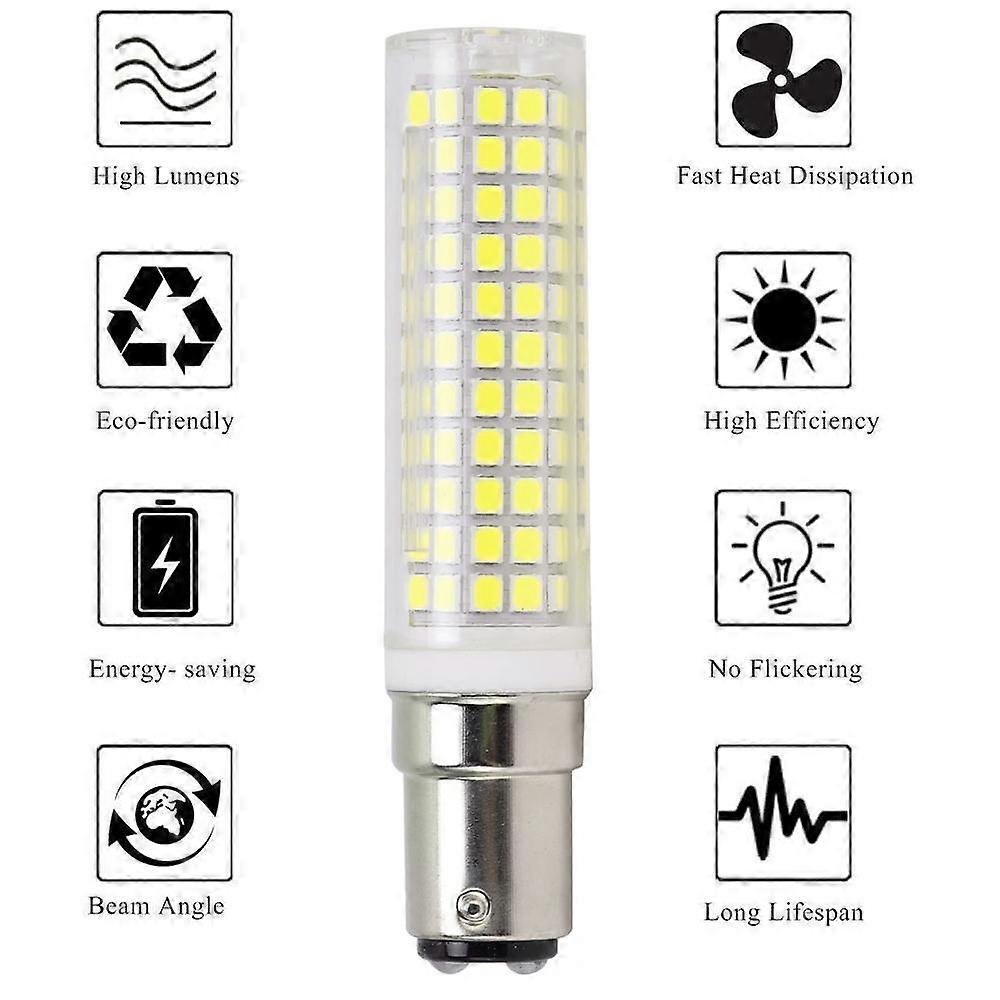 BA15D 15W 136 LEDs SMD 2835 Dimmable Corn Light Bulb, AC110V BA15D 110V ...