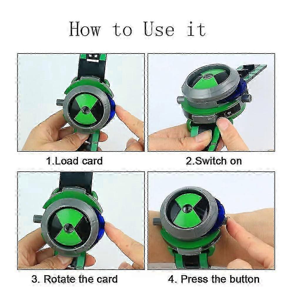 Kids Boys Ben 10 Watch Toys Ben 10 Omnitrix Ben Ten Toys Alien Force ...