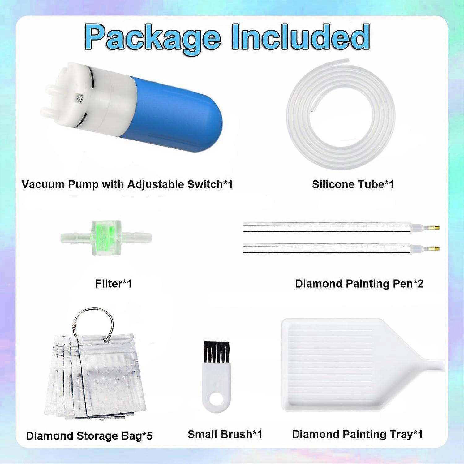 Electric Diamond Art Painting Pen, Diamond Art Kits for Adults, Vacuum ...