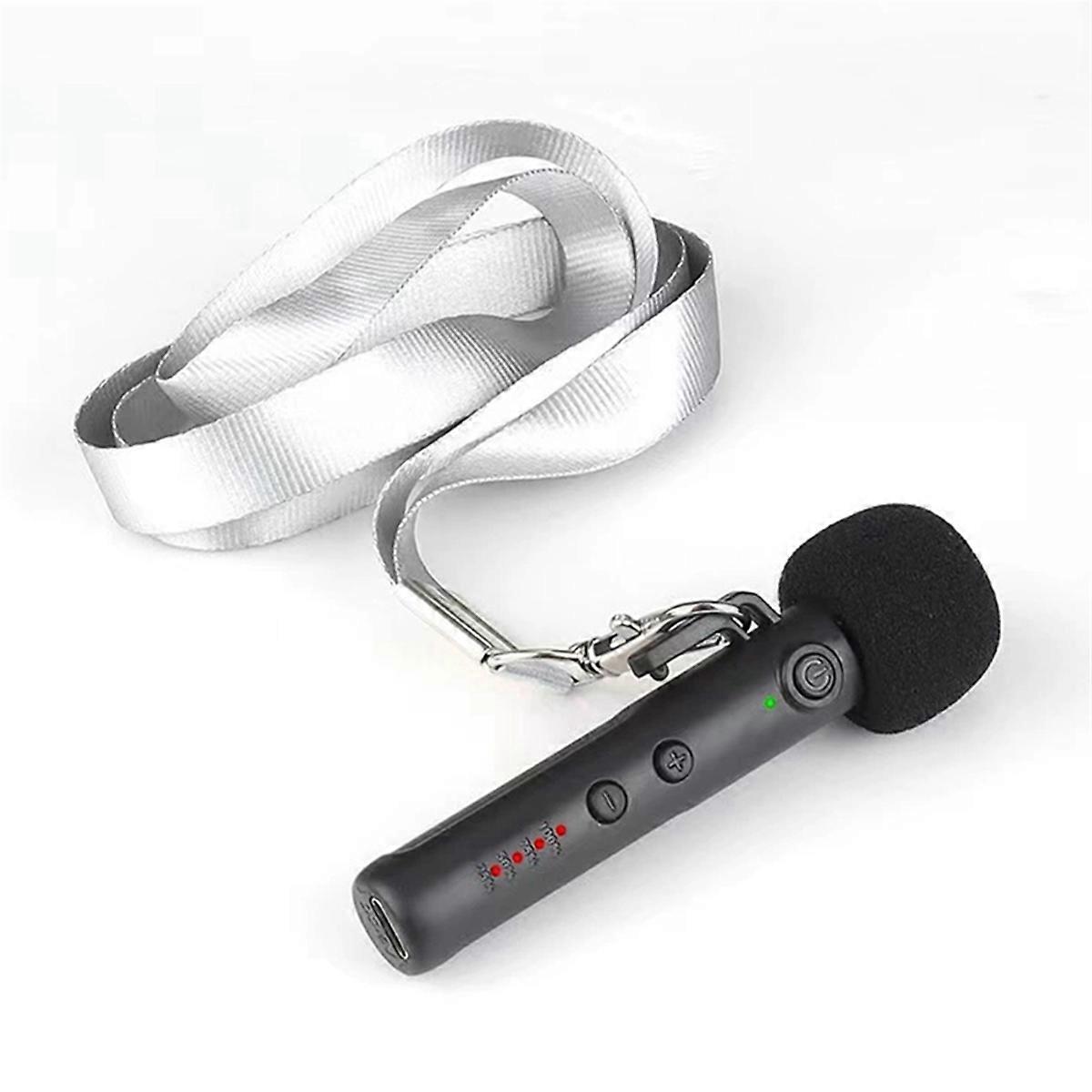 Neck-Hanging Microphone with 6.5mm Converter Adapter Wireless Teaching ...