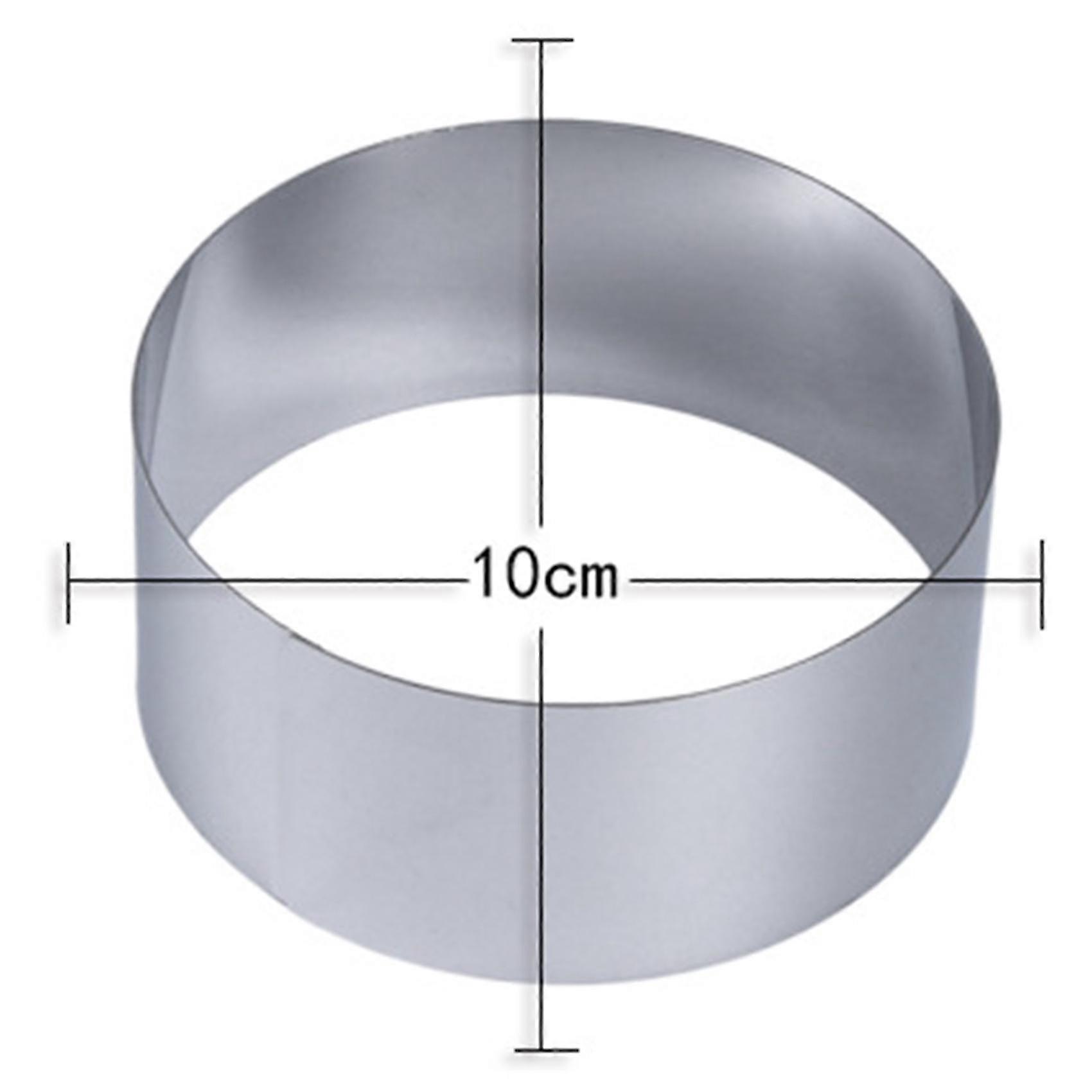 4/6/8 Inch Round Cake Mold Stainless Steel Baking Tool Cake Ring Set ...