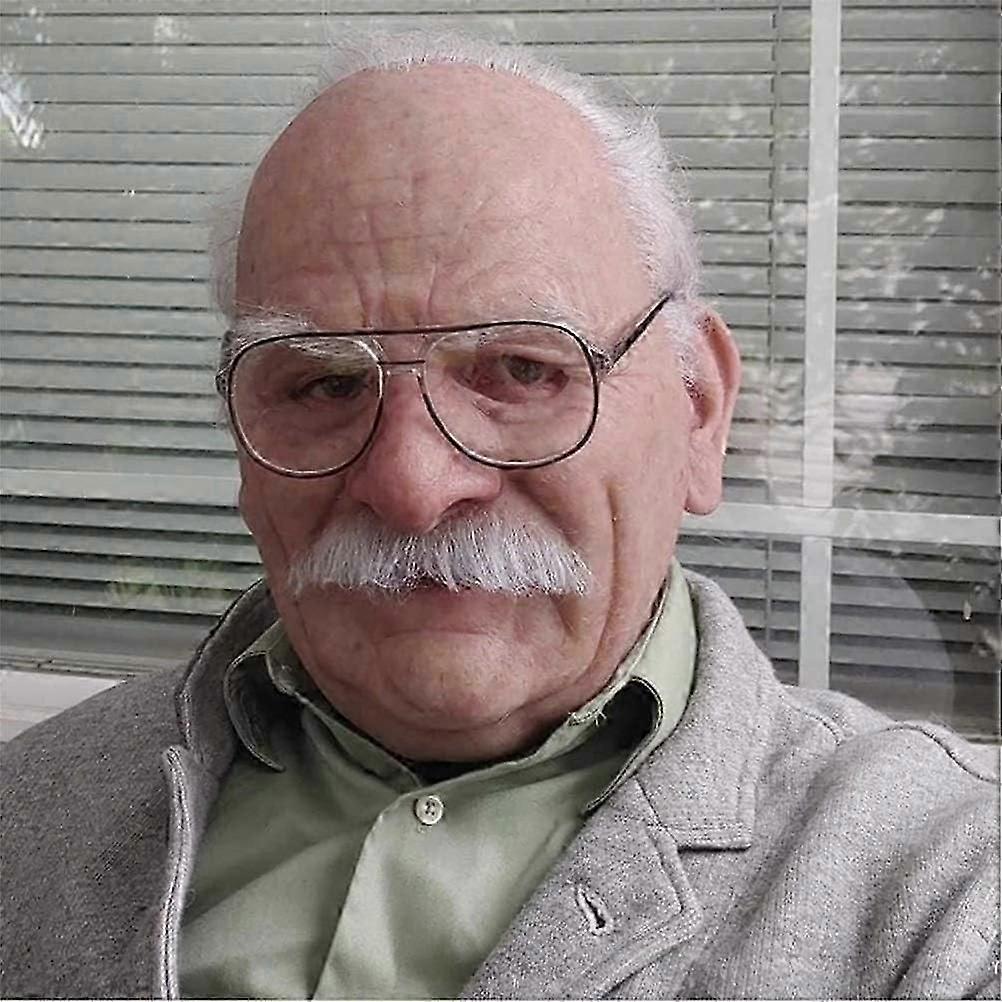 Halloween Old Man Mask, The Elder Old Man Headgear Realistic Silicone ...
