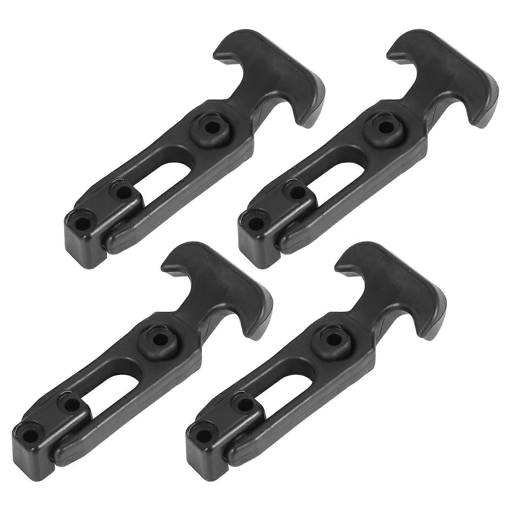 4Pcs T-Handle Rubber Flexible Draw Latches Fit for Toolbox /Cooler/Golf ...