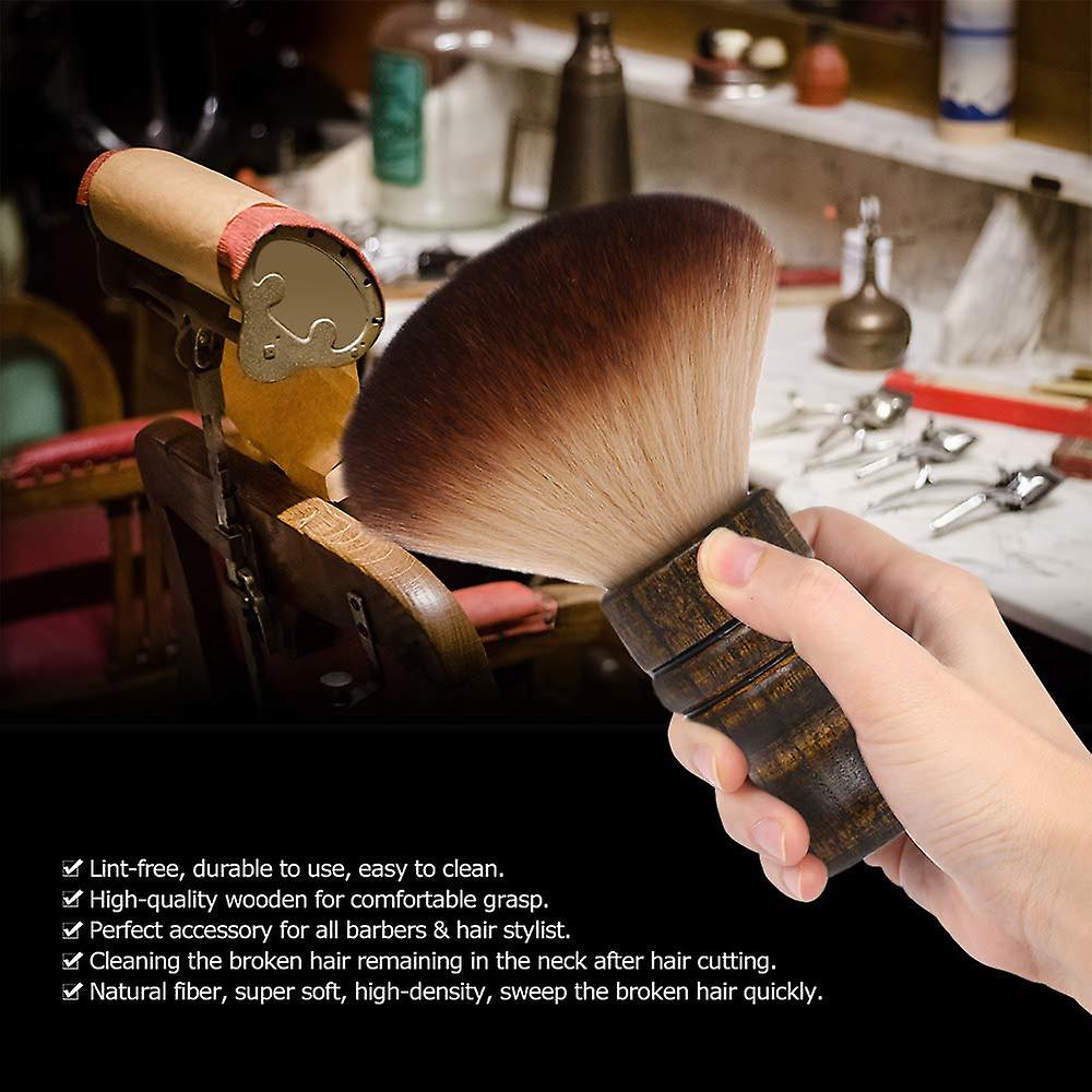 Large Neck Duster Brush Soft Barber Face Cleaning Hairbrush Nylon Hair ...