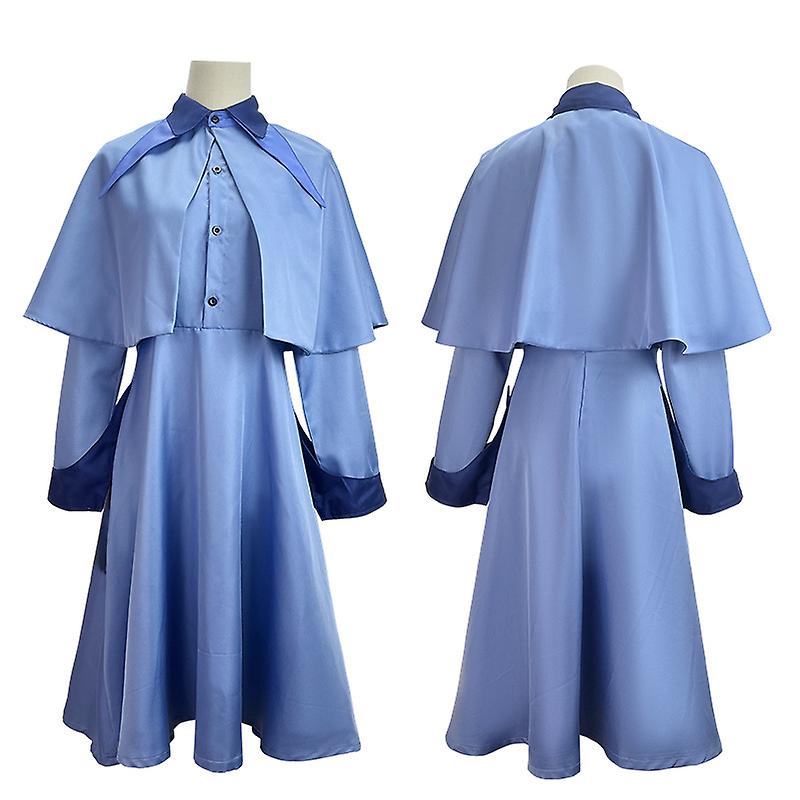 Womens Harry Potter Fleur Delacour Cosplay Costume Halloween Fancy ...
